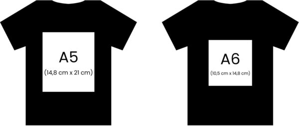 Ukuran Sablon Kaos Umum Digunakan Konveksi - Mimikri Supply